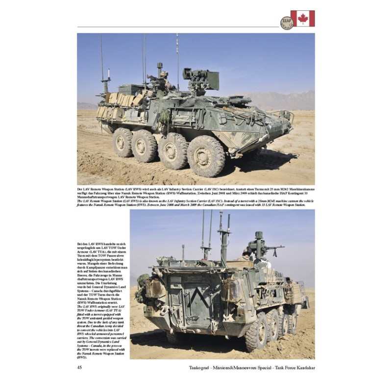 Task Force Kandahar Vehicles of the Canadian ISAF Contingent