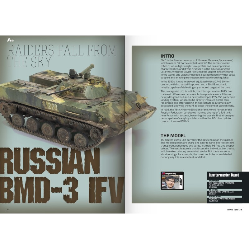 Abrams Squad The Modern Modelling Magazine