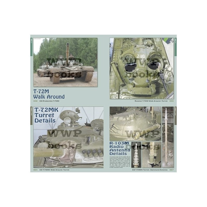 T-72 MBT in detail