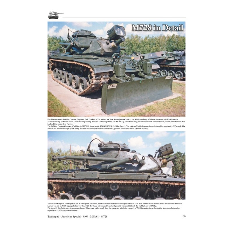 M60, M60A1, M728 The M60 / M60A1 / M60A1 (AOS) / M60A1 (RISE) MBTs and ...